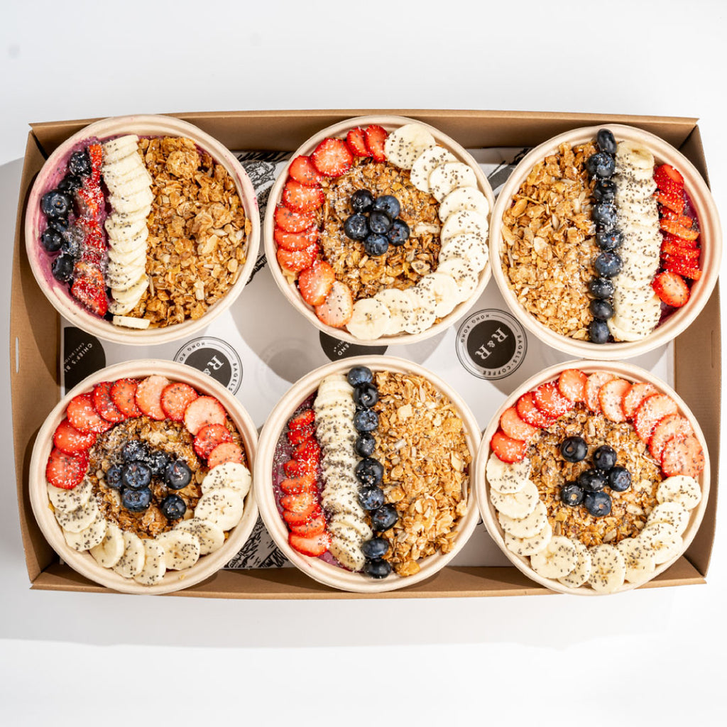Mini Açaí Bowl Platter ($89/bowl) – Blend & Grind