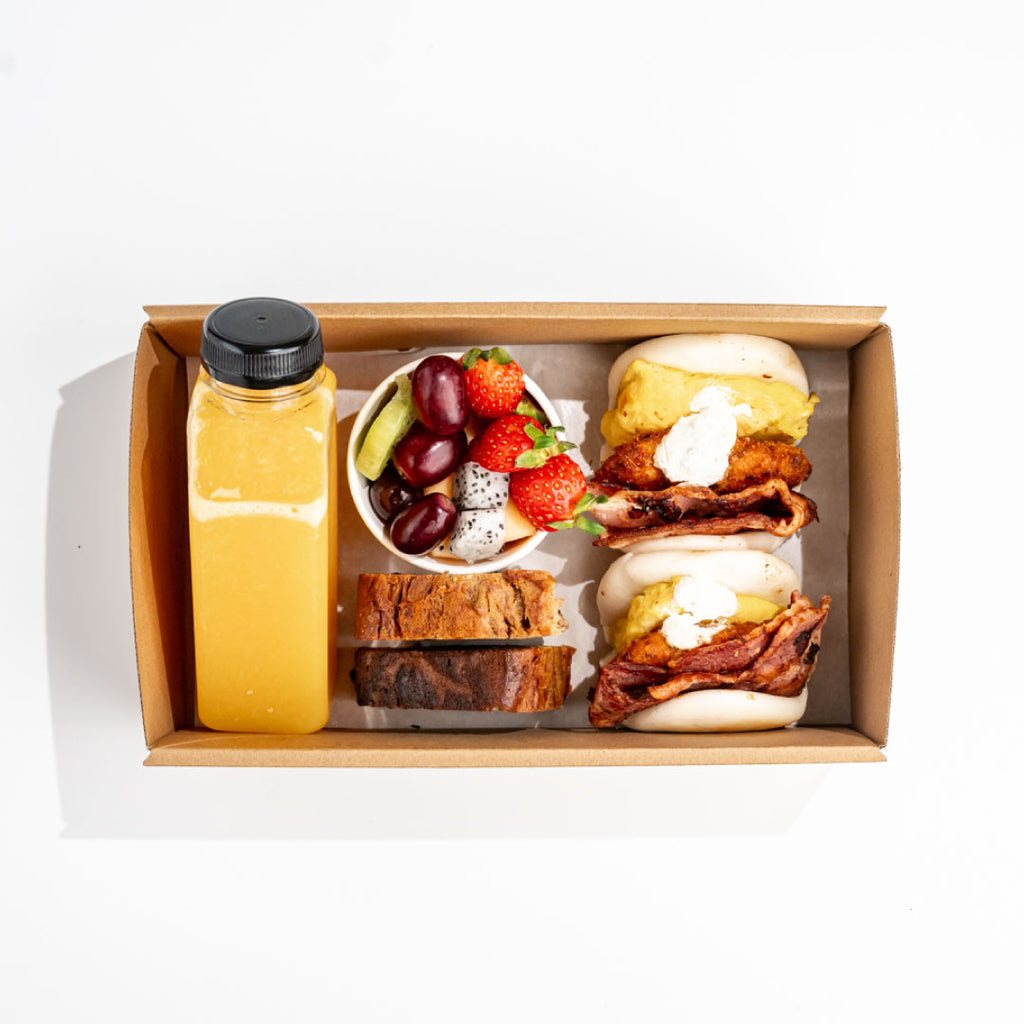 Individual Breakfast Bao Box ($148/box) – Blend & Grind