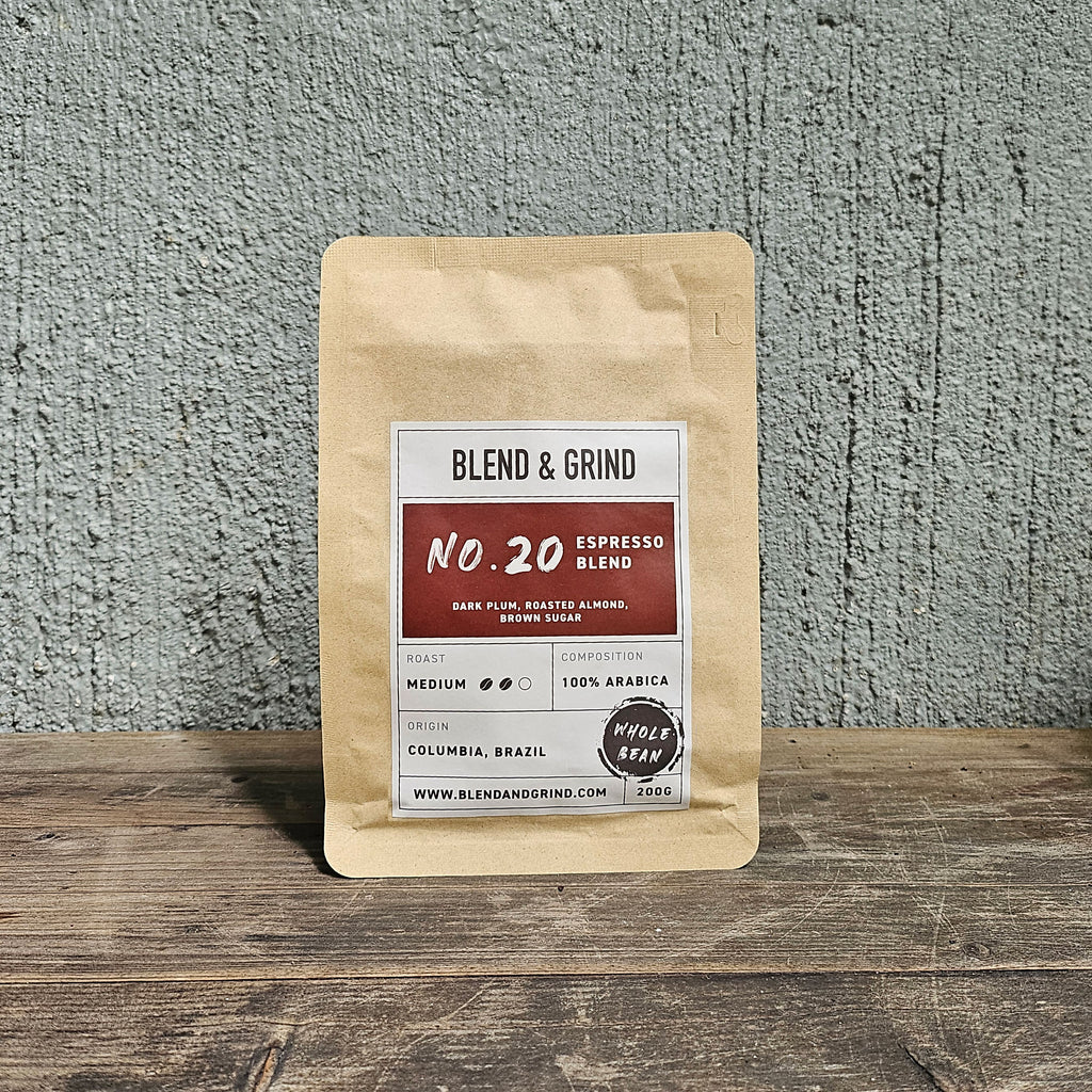 No.20 Espresso Blend – Blend & Grind