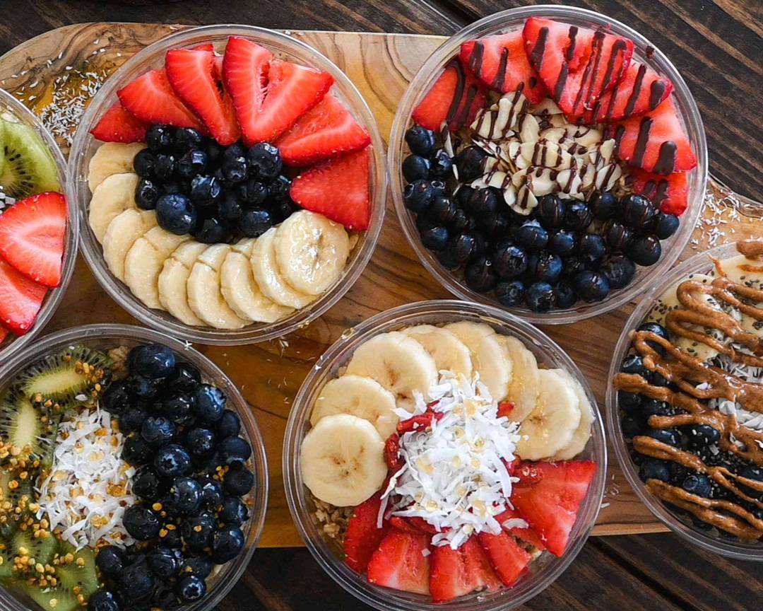 Mini Acai Bowl Platter | Blend & Grind